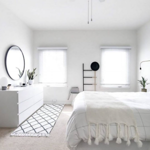 Kamar Aesthetic Putih Anti Membosankan dengan Cara ini
