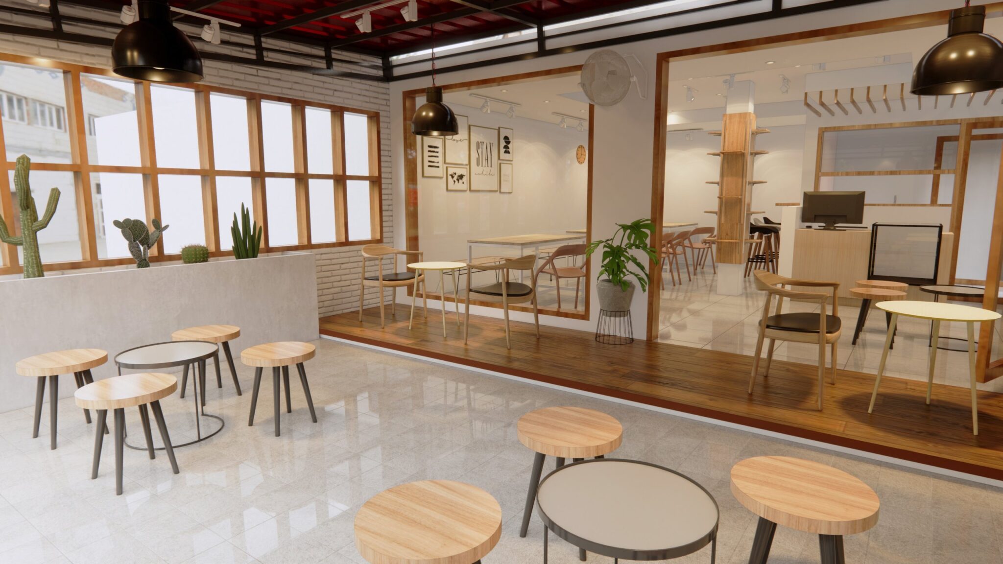Referensi Desain Cafe Minimalis yang Catchy dan Timeless