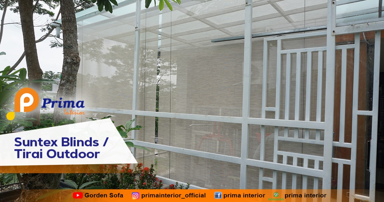 Harga Suntex Blind Outdoor 2022 Terlengkap dan Termurah